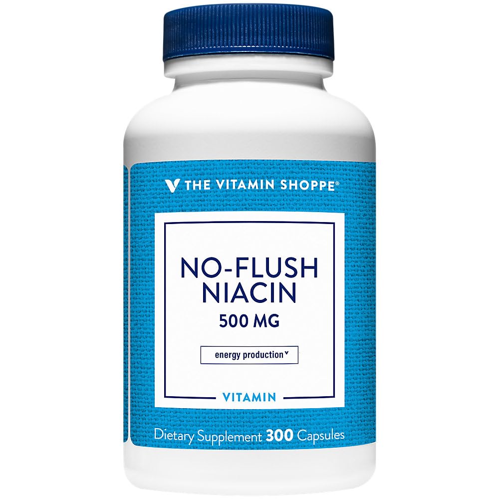 No Flush Niacin 500 mg capsules