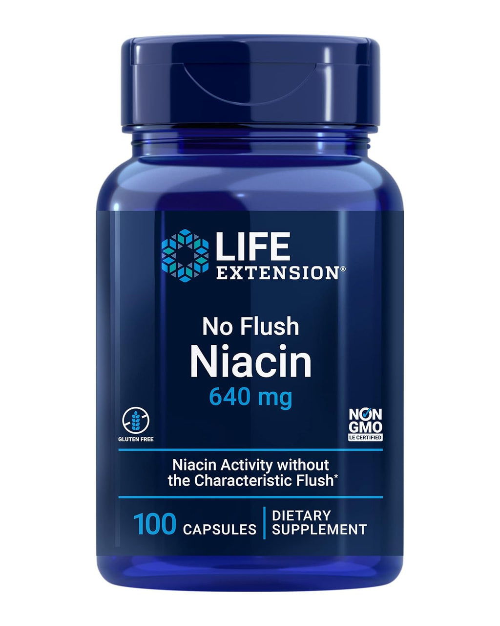 No Flush Niacin 500 mg capsules