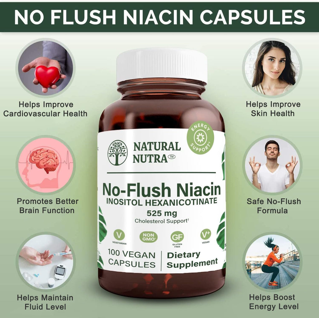 No flush niacin for daily wellness