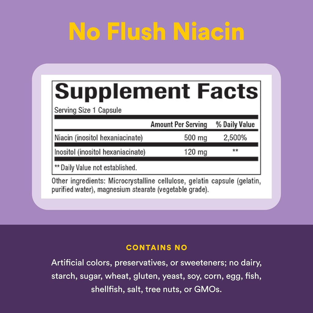 No Flush Niacin for energy support