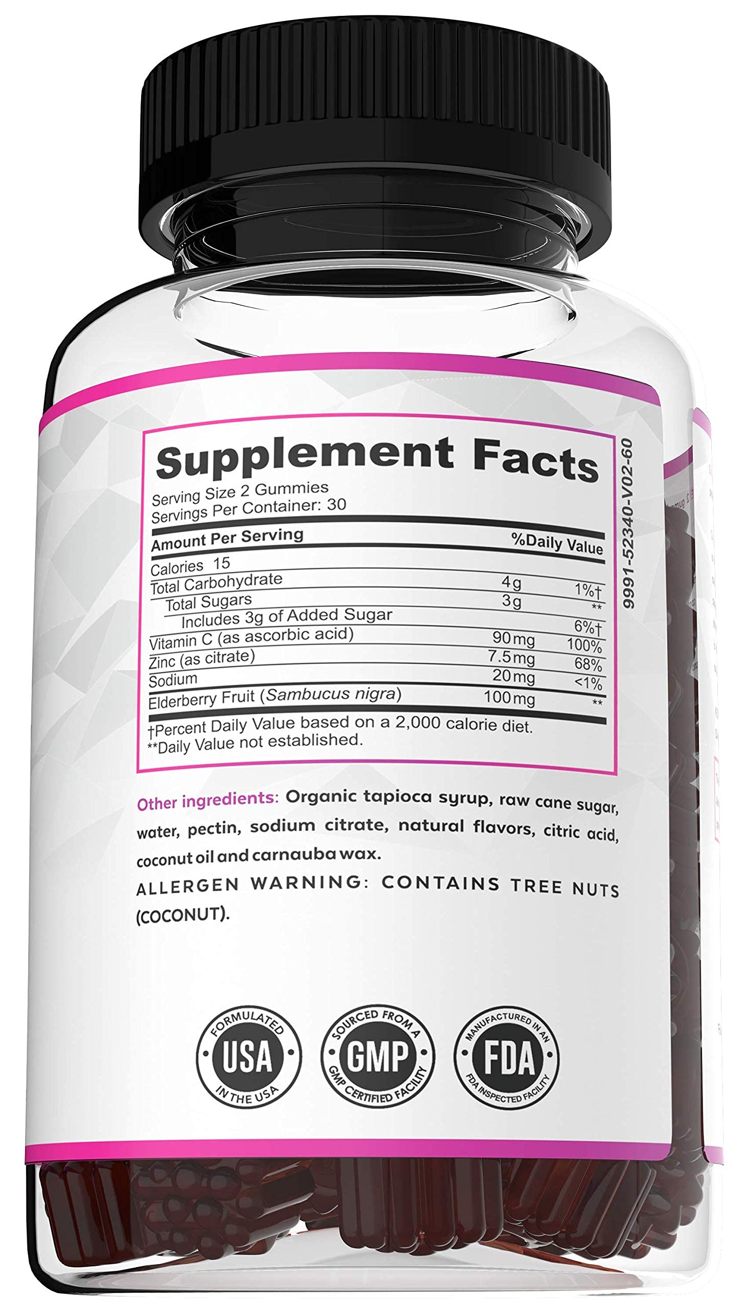 no gelatin elderberry gummies for vegans