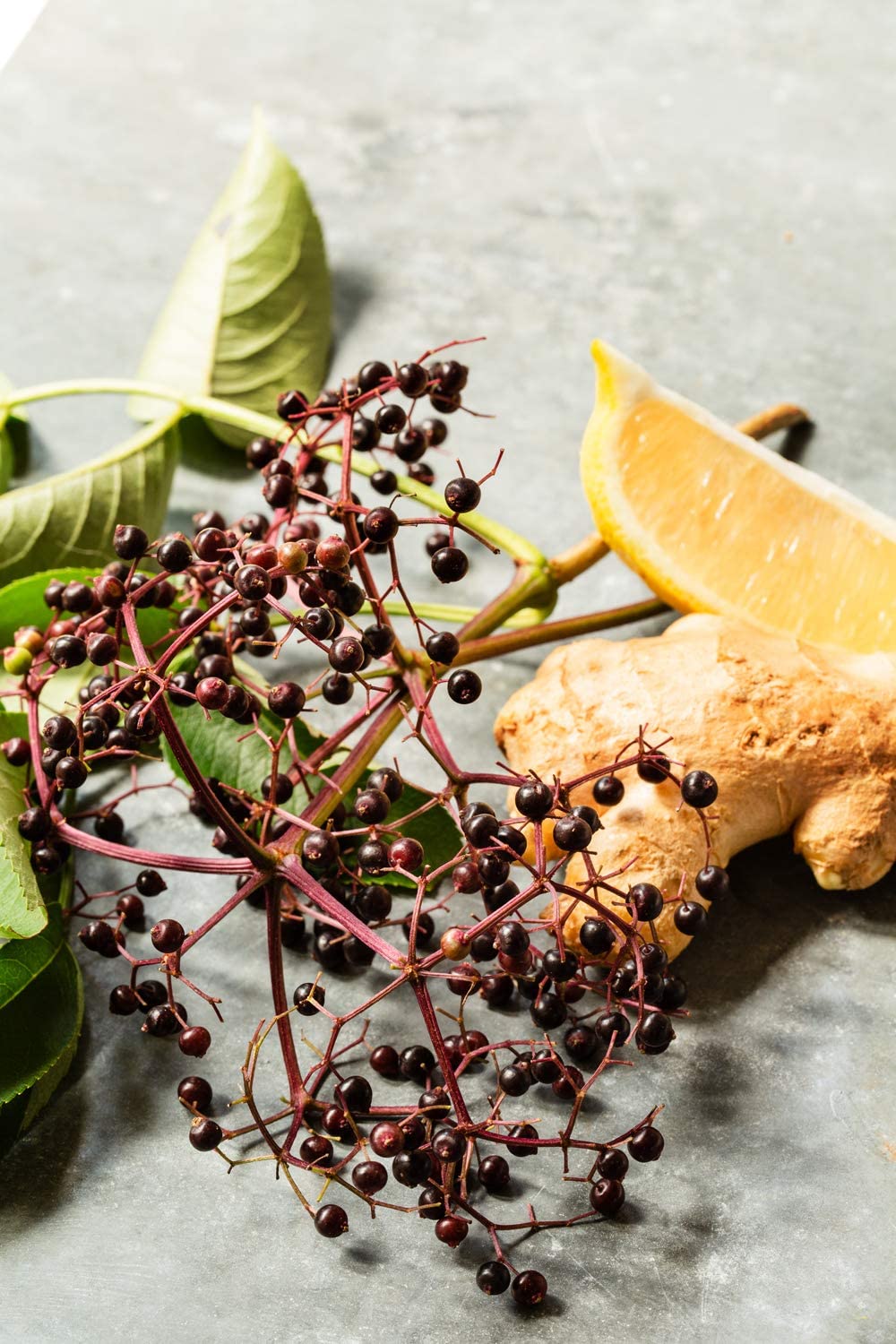 no preservatives elderberry ginger shots