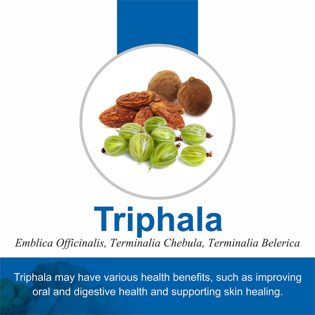 No preservatives in triphala tablets