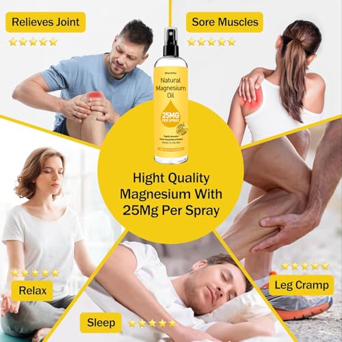 no residue magnesium spray for comfort