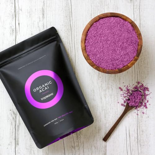 No sugar added acai powder