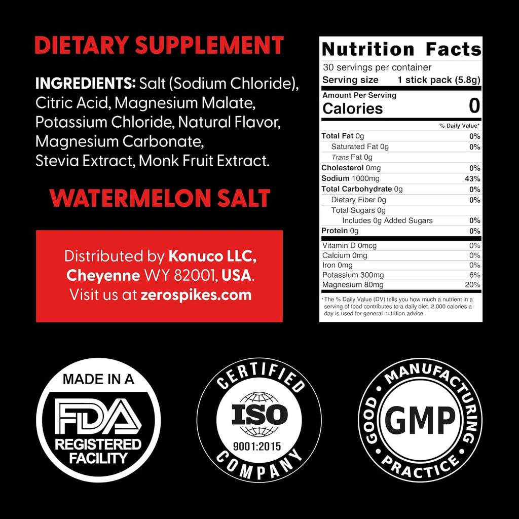 no sugar electrolytes for energy boost