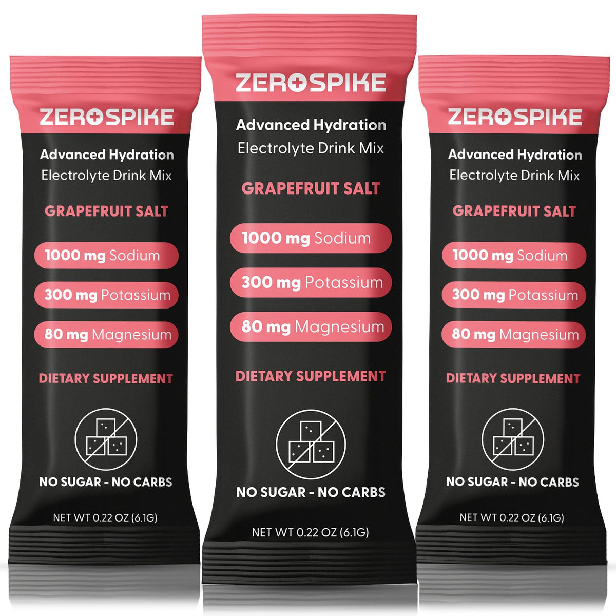 No Sugar electrolytes powder grapefruit flavour