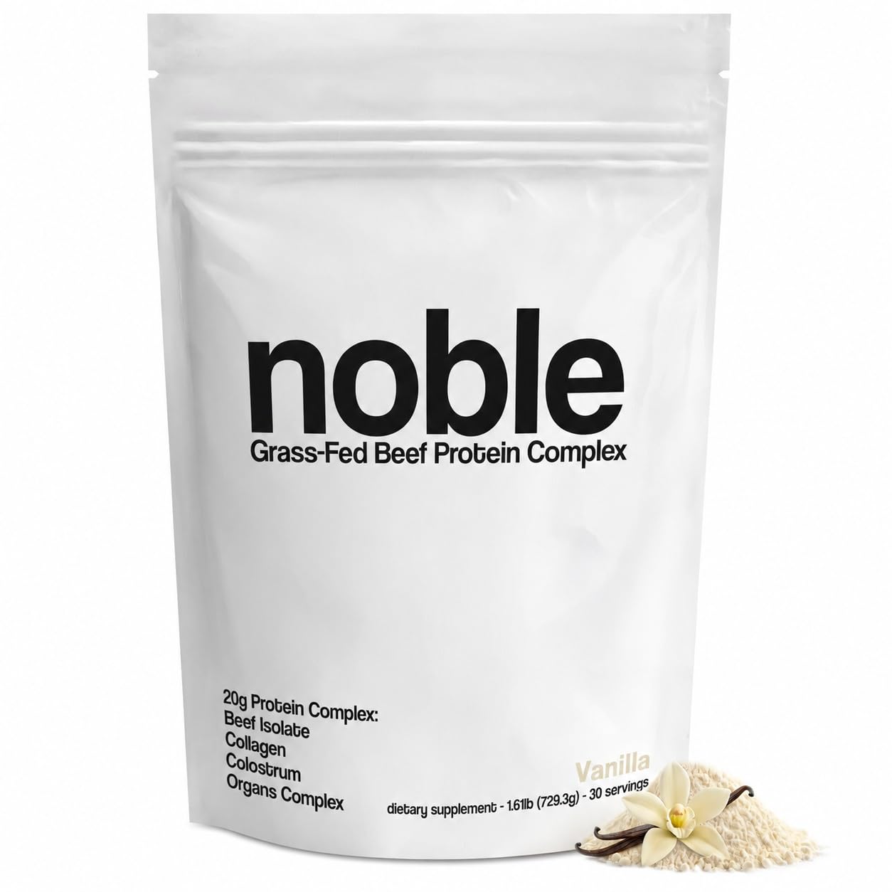 Noble Grass Fed Beef Protein Powder for muscle recovery