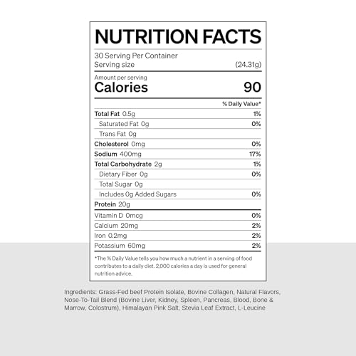 Noble Grass Fed protein for active lifestyles