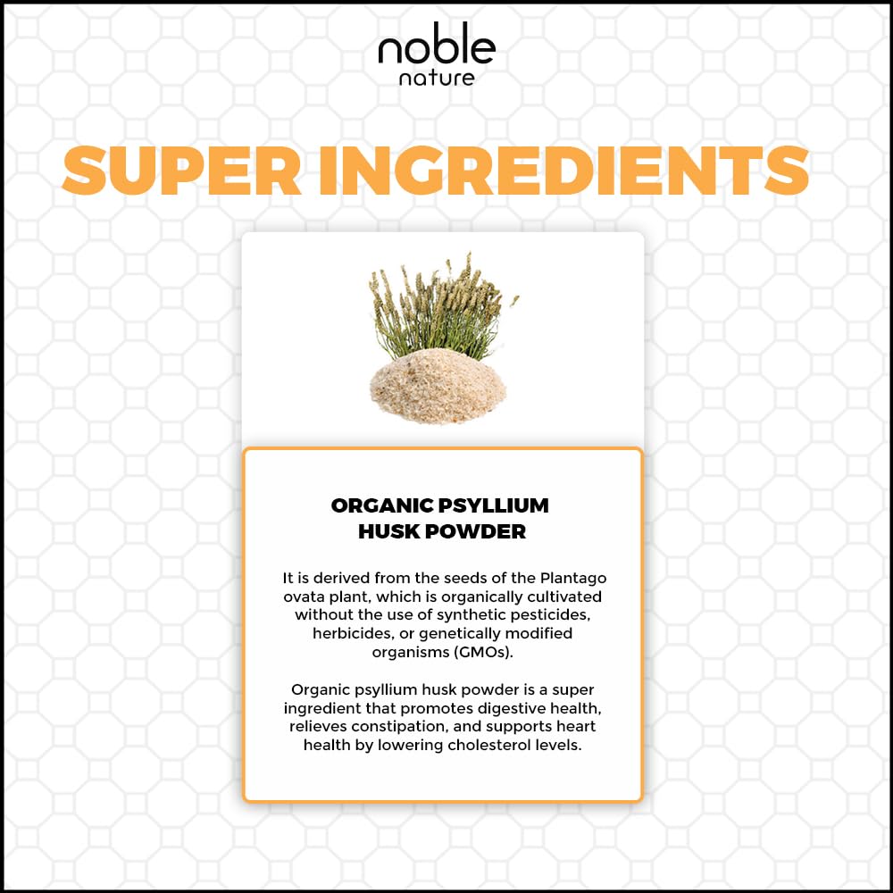 Noble Nature psyllium for regularity