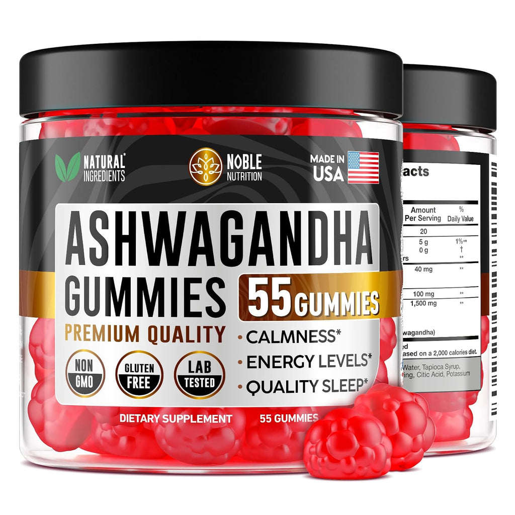 Noble Nutrition Ashwagandha gummies