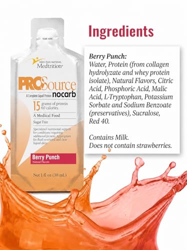 NoCarb Berry Punch dietary fiber packets