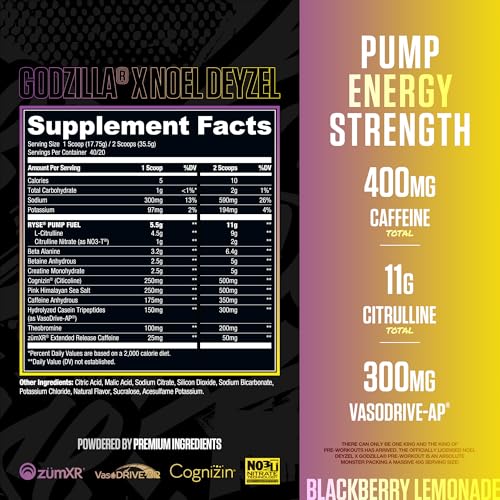 Noel Deyzel pre-workout for intense workouts
