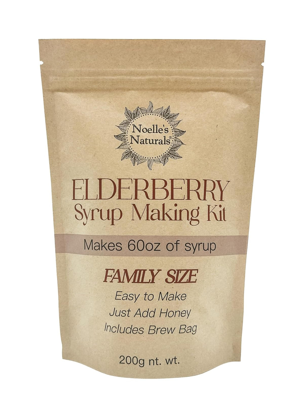 Noelle's Naturals elderberry syrup kit