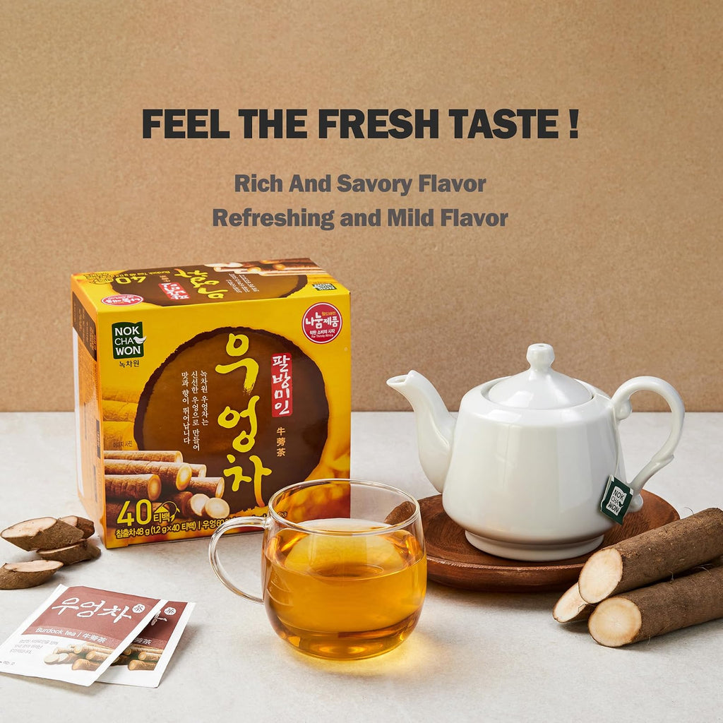 Nokchawon burdock root tea for digestion
