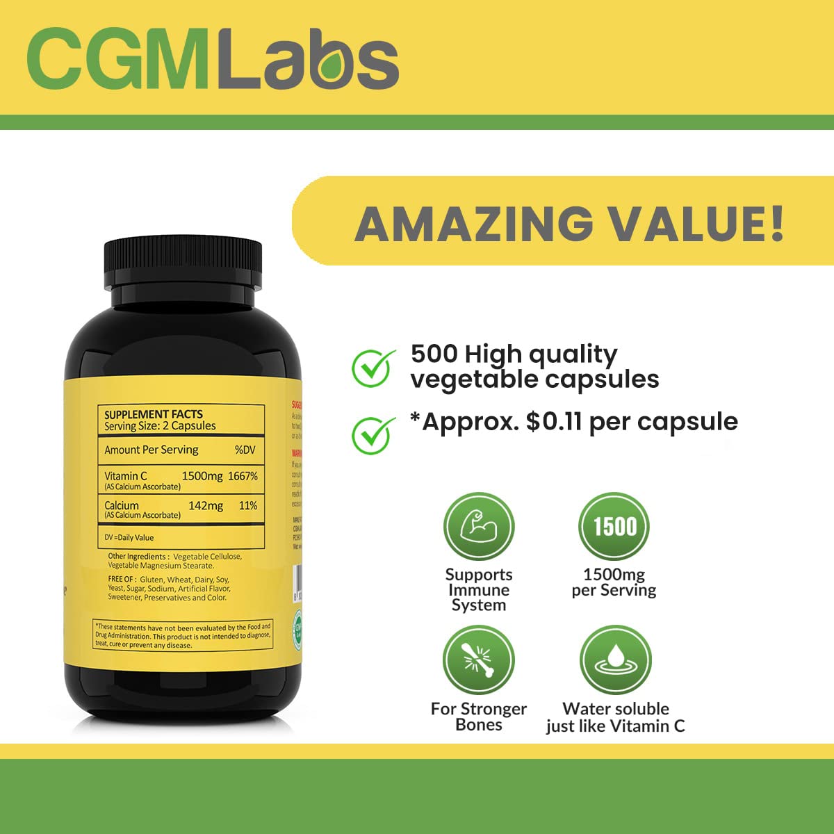 non-acidic vitamin c supplement