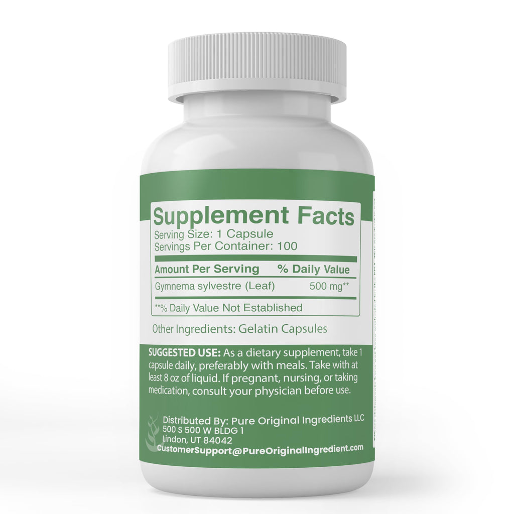non-additive gymnema sylvestre capsules
