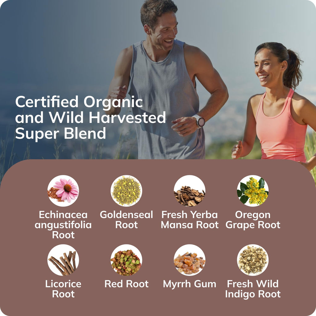 non-alcoholic echinacea immune drops