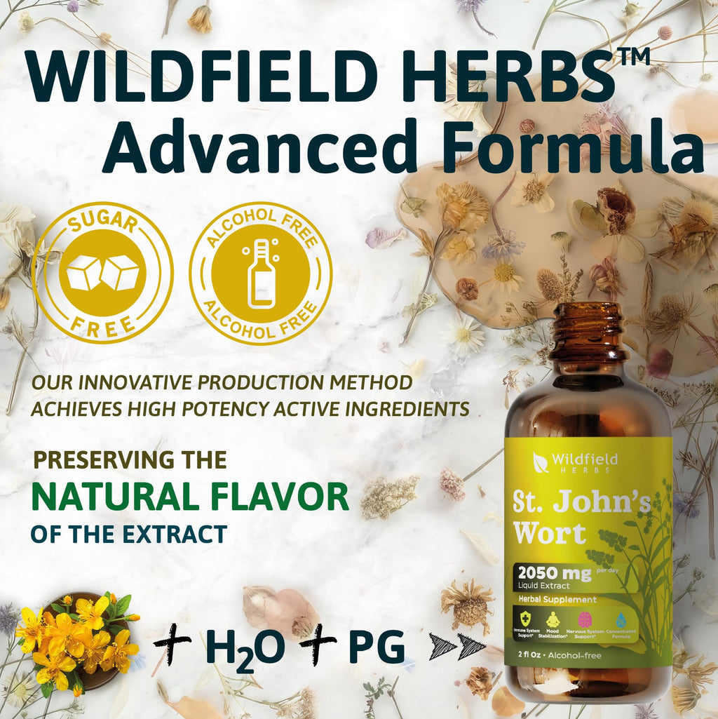 non-alcoholic st. john's wort formula