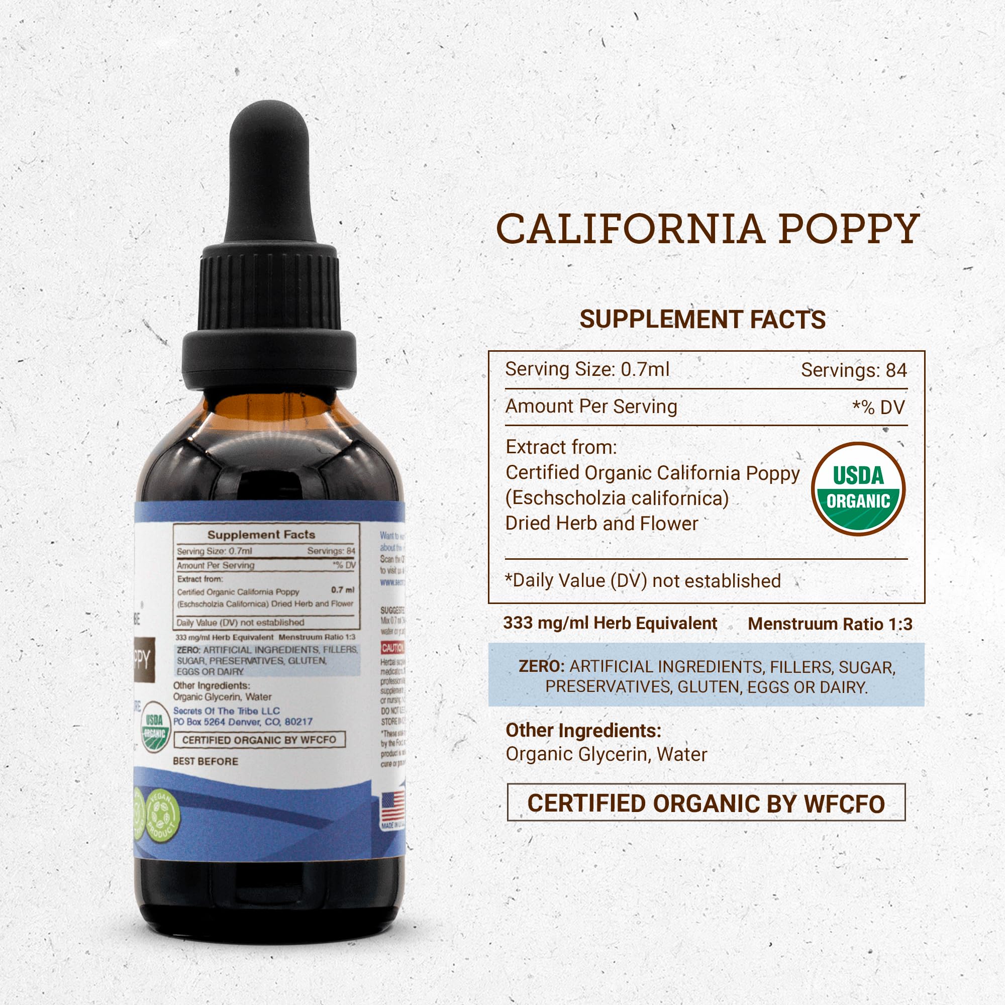 non-alcoholic tincture for health