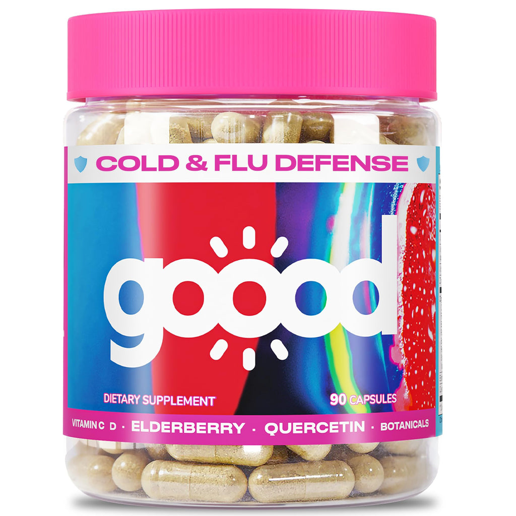 Non-allergenic elderberry vitamin blend
