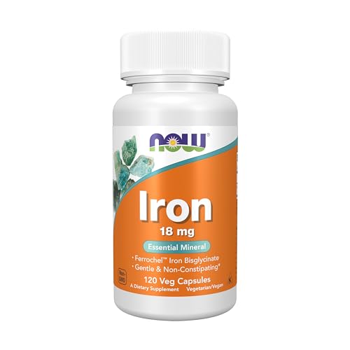 Non-constipating iron capsules for digestion