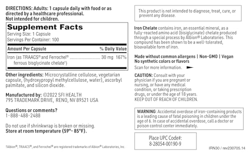 non-constipating iron for digestive comfort
