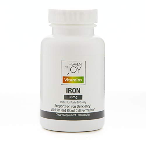 Non-constipating iron for energy boost