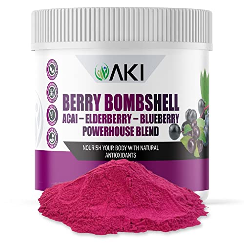 non-dairy acai and elderberry blend
