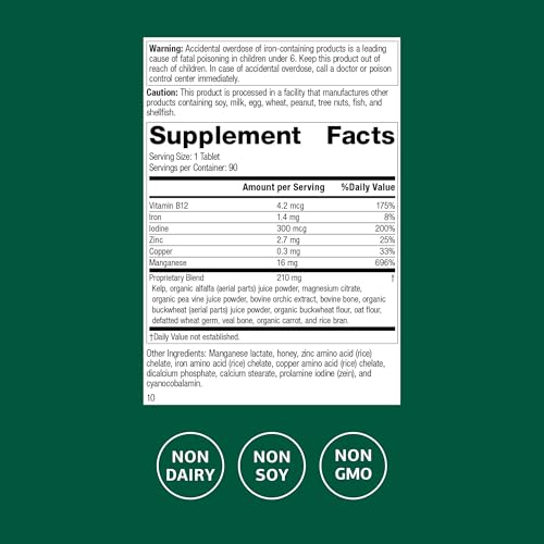 non-dairy blended vitamin for everyday wellness