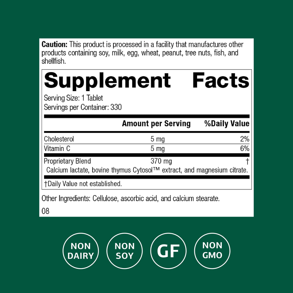 Non-dairy immune health support