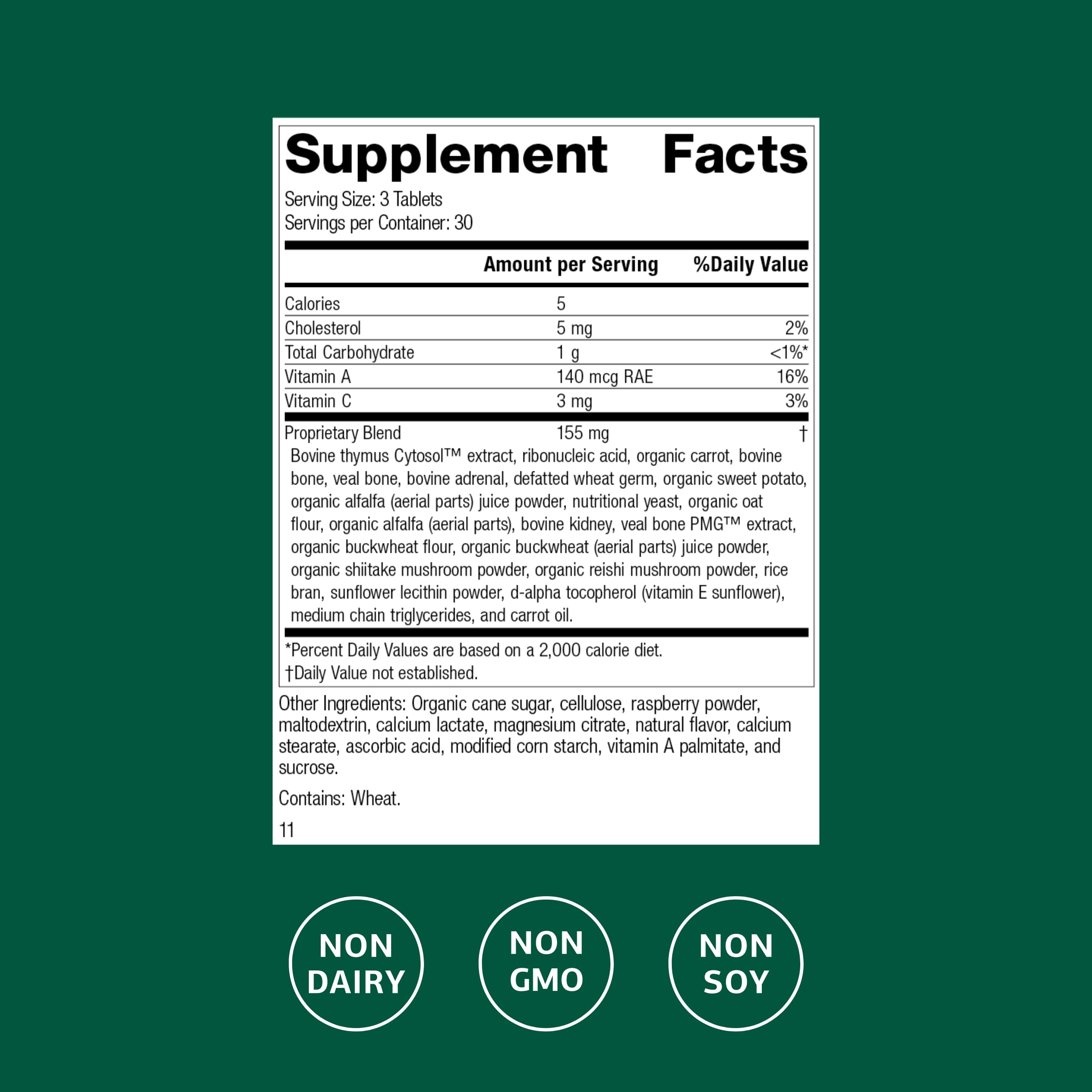 non-dairy immune system booster
