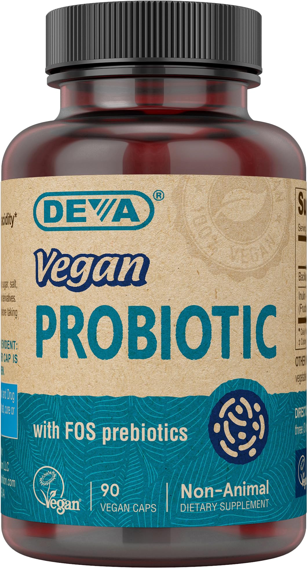 non-dairy probiotics with prebiotics
