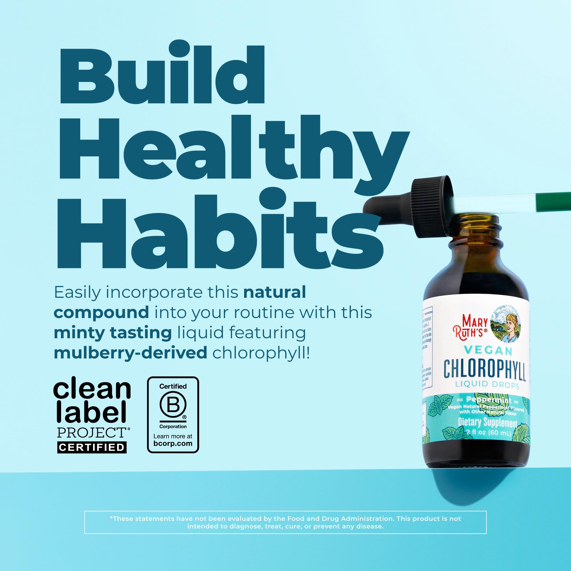 non-diluted chlorophyll for vitality