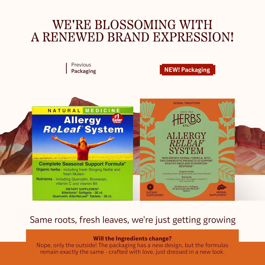 Non-drowsy nettle formula for allergies