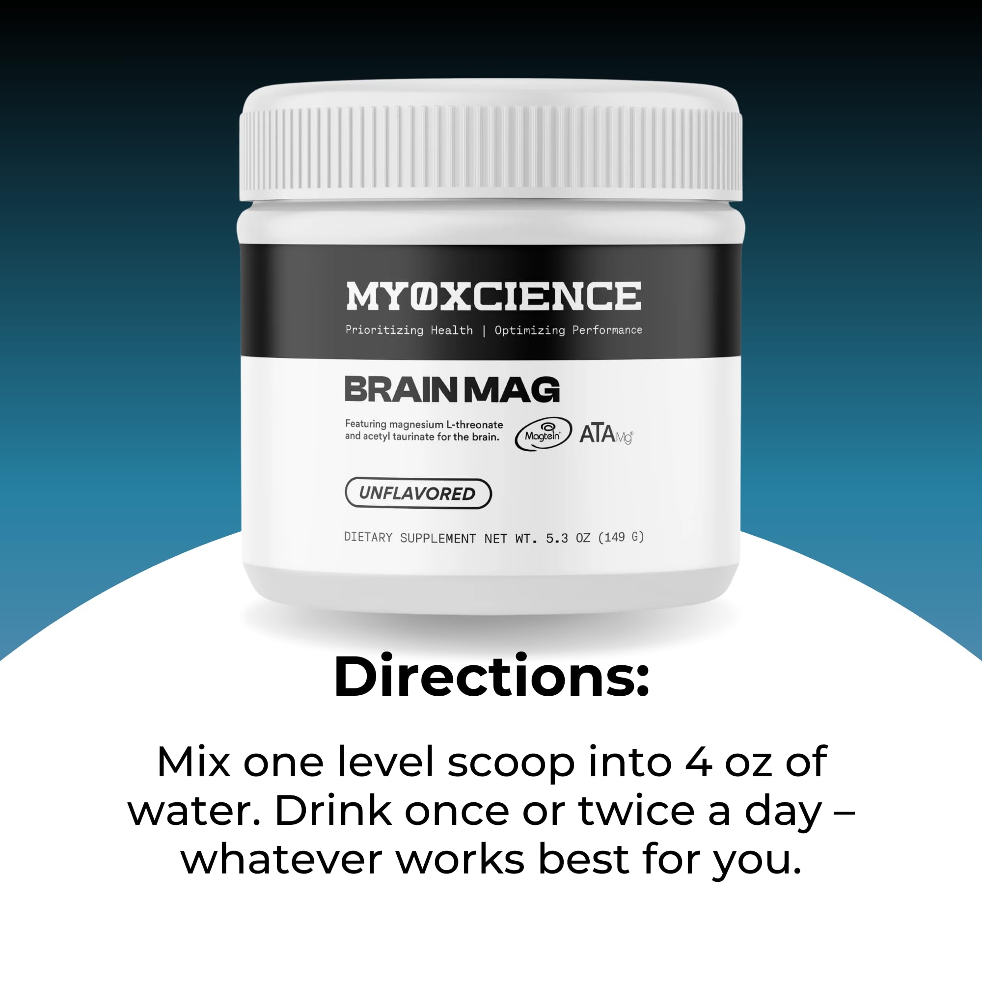non-flavored magnesium for sensitive users