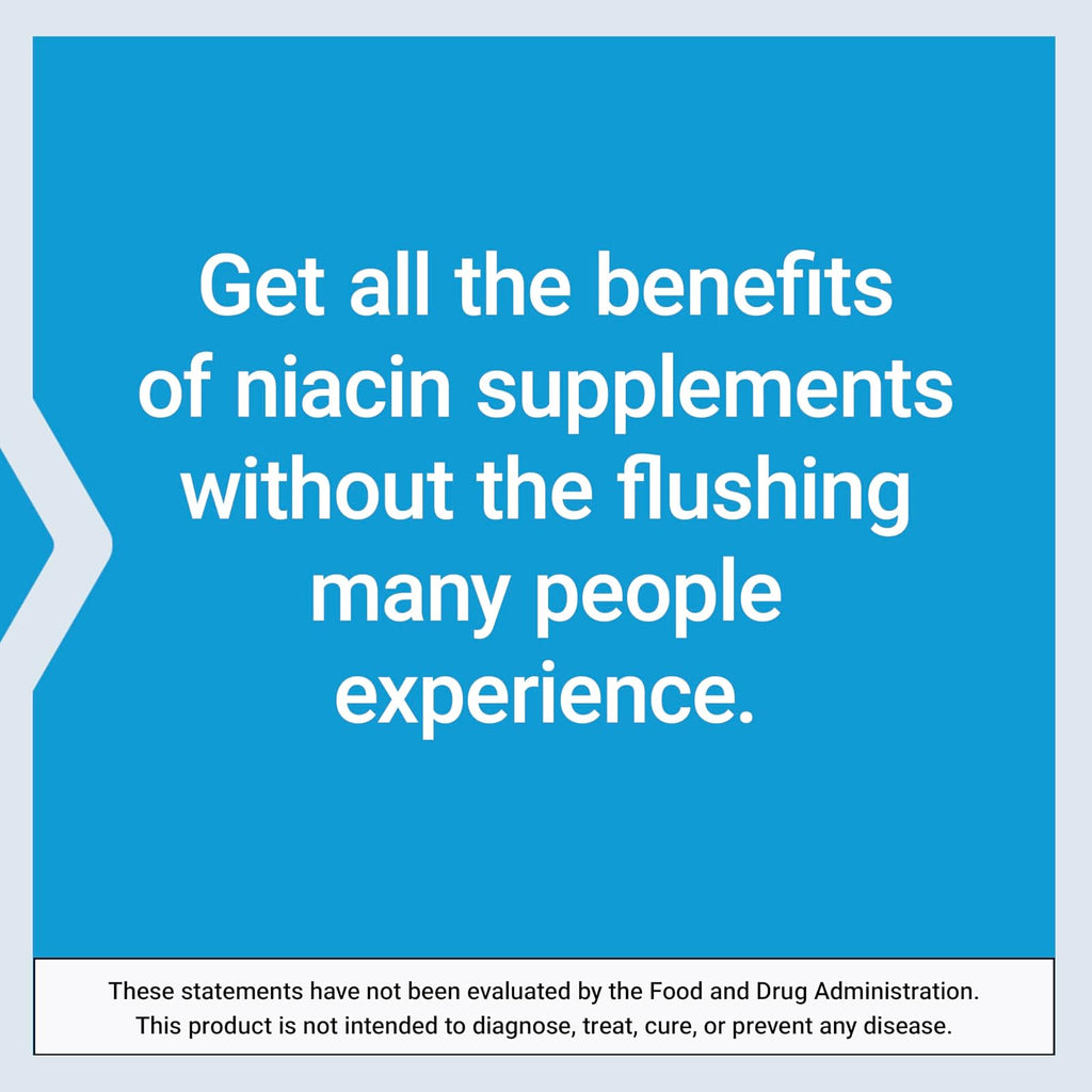 Non-flushing niacin for daily use