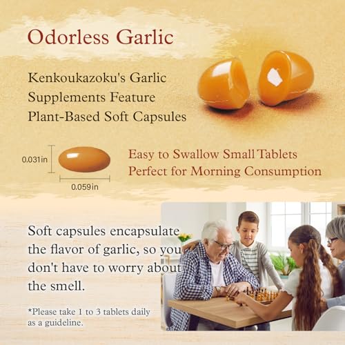 non-garlic smell aged garlic
