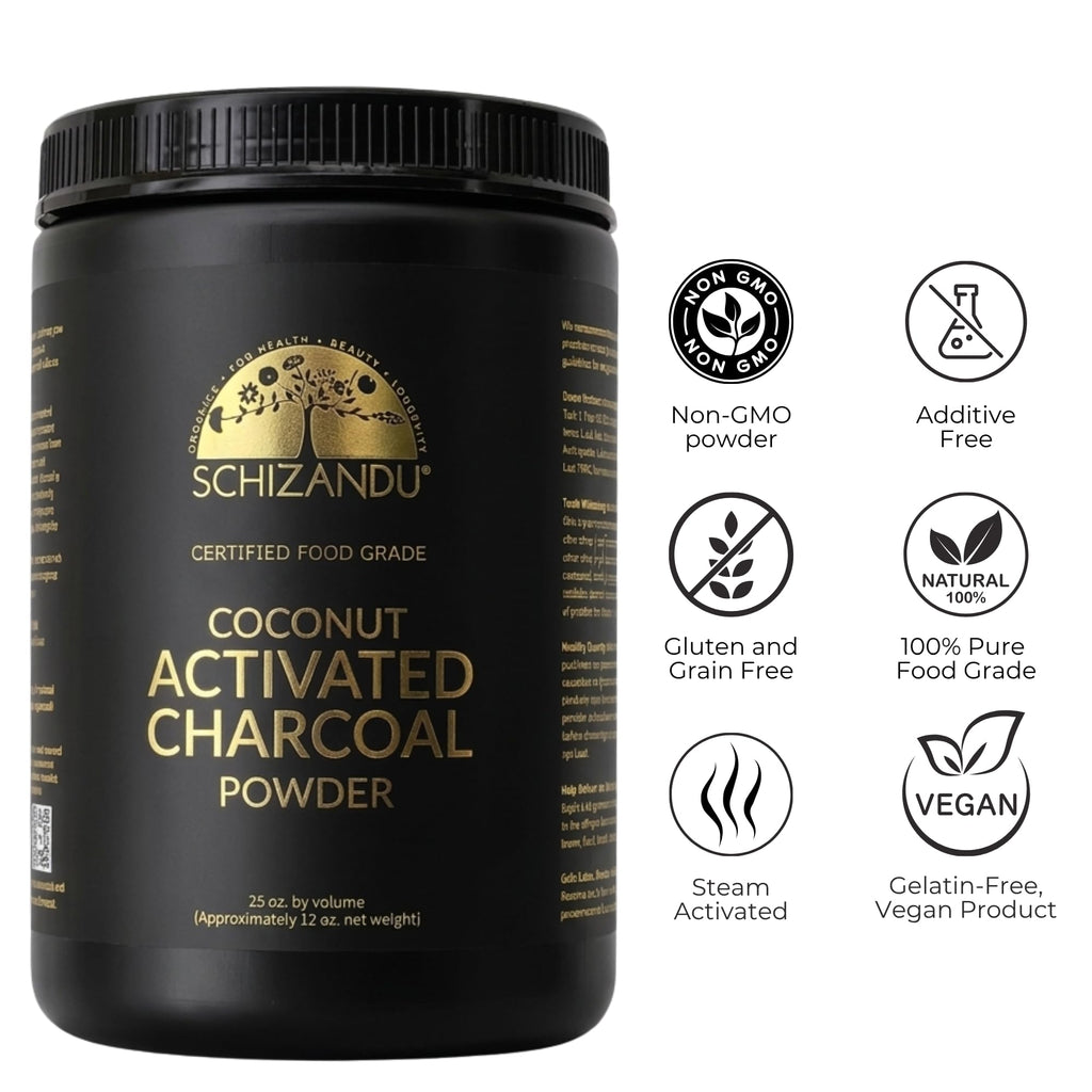 non-GMO activated charcoal for oral care