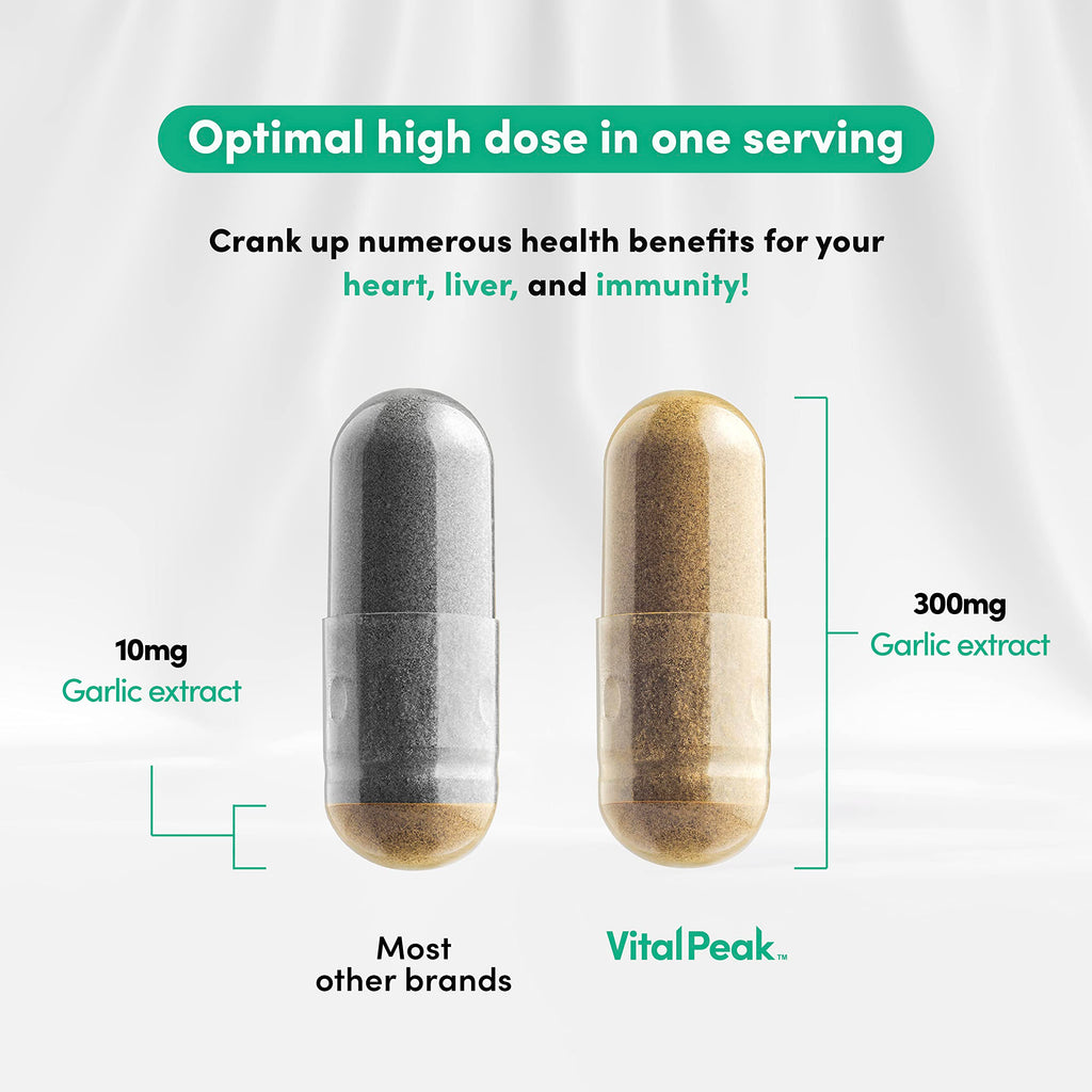 non-GMO aged garlic capsules for wellness