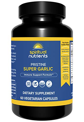 Non-GMO aged garlic extract supplement