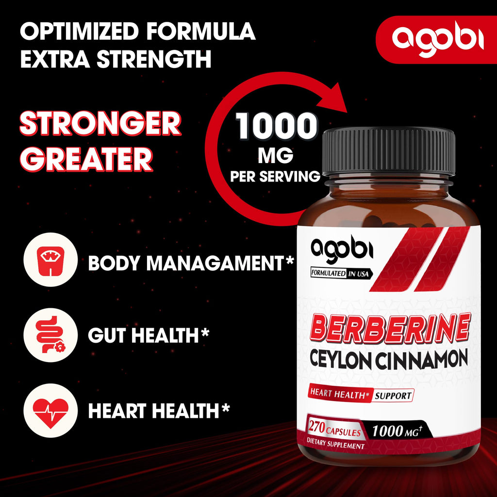 Non-GMO Agobi Berberine benefits