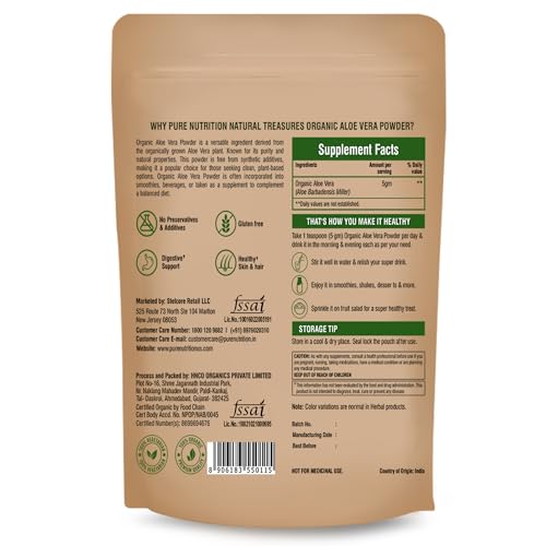 non-GMO aloe vera for hair growth