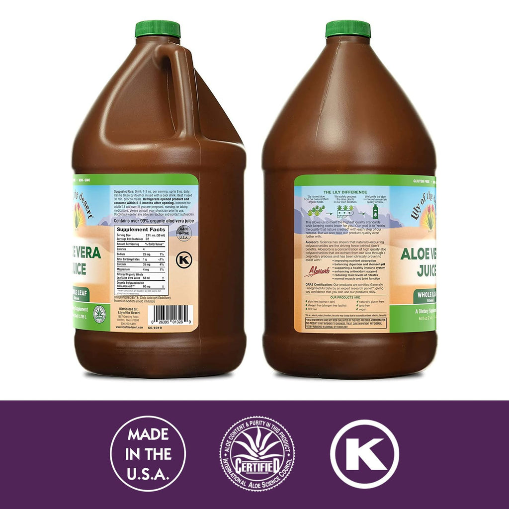 non-GMO aloe vera for wellness