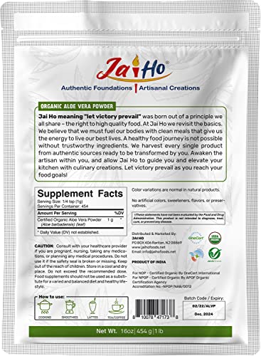 non-GMO aloe vera health boost