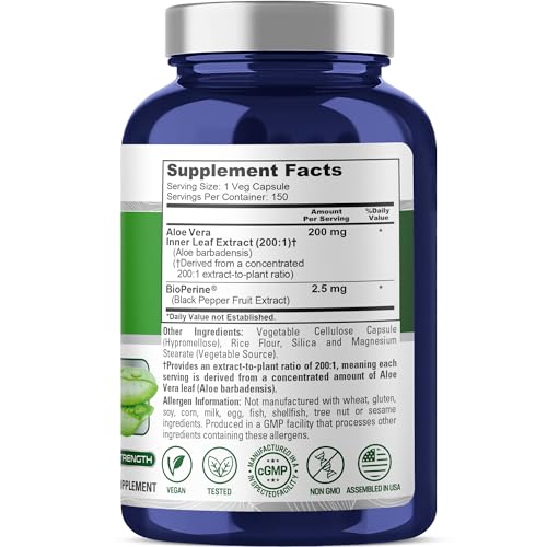 non-GMO aloe vera herbal formula
