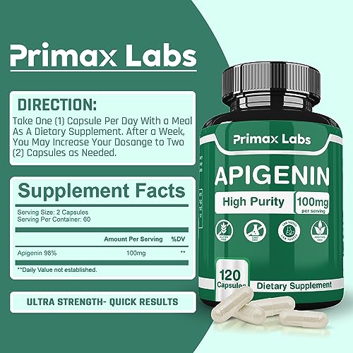 non-GMO apigenin supplement capsules