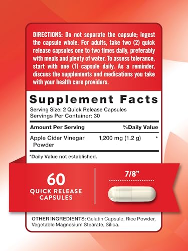 non-GMO apple cider vinegar pills