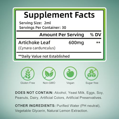 non-GMO artichoke liquid for wellness