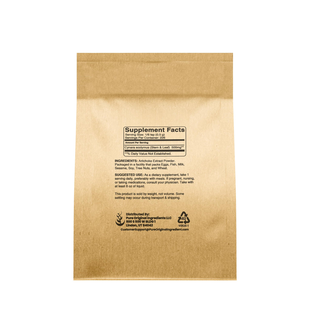 non-GMO artichoke nutrition support